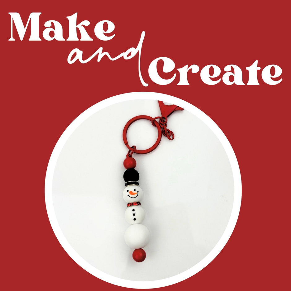 Project - Snowman Keychain | DIY Craft Wholesale Warehouse